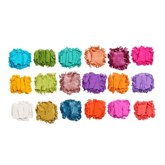 REVOLUTION PALETA 18 CIENI DO POWIEK KOLOROWE MATY BŁYSKI BIRD OF ...