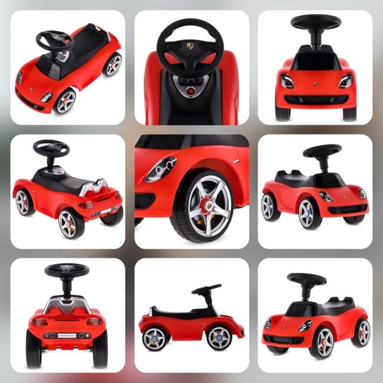 Auto Jeździk Dla Dzieci Samochód Światła Lekki Porsche Carrera Gt ...