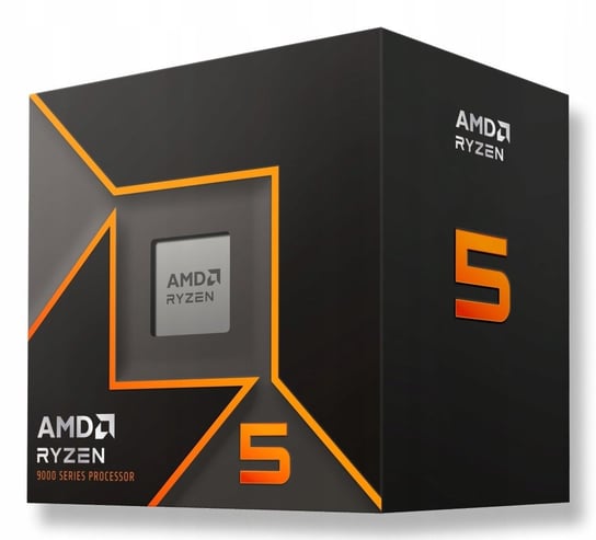 AMD CPU Desktop Ryzen 5 6/12T 9600 (5.2GHz,38MB,65W,AM5) box, with ...