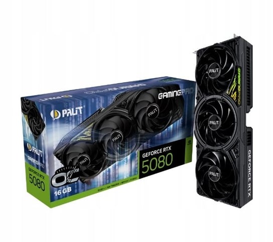 2X Karta graficzna Palit GeForce RTX 5080 GamingPro OC 16GB GDDR7 ...