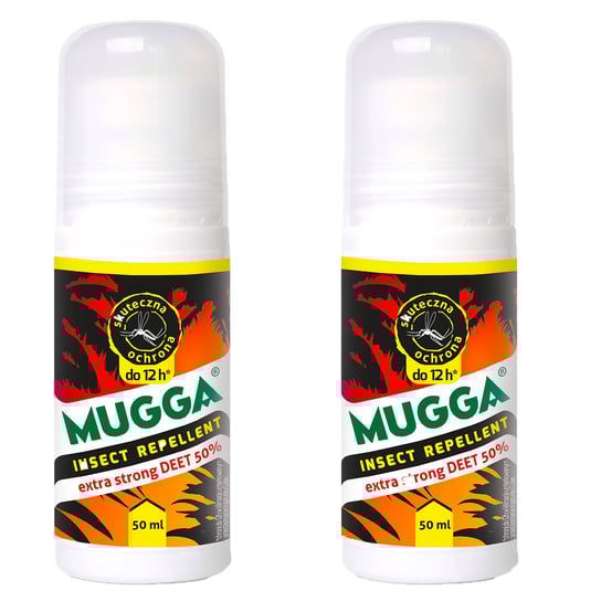 2x Mugga Roll-on 50% Deet 50ml Extra Strong - Mugga | Sklep EMPIK.COM