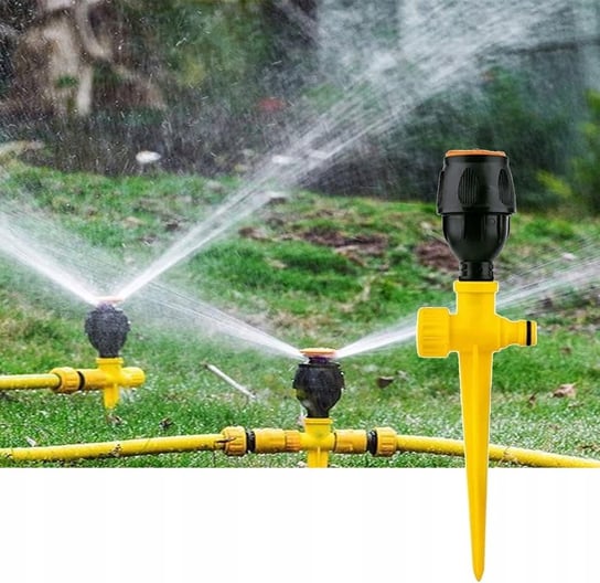 360° Rotation Auto Irrigation System, Garden Sprinkler Lawn Sprinkler ...