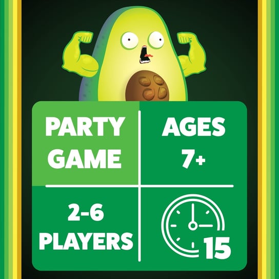 Exploding Kittens - Throw Throw Avocado - Card Games for Adults Teens ...