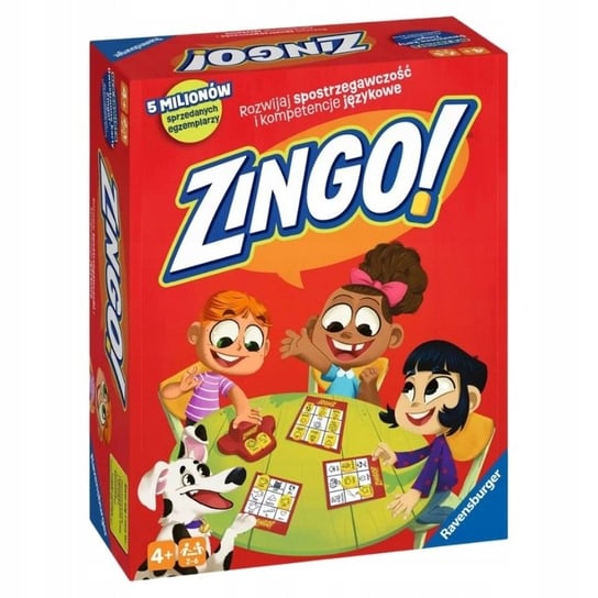 RAVENSBURGER THINKFUN ZINGO! NOWA EDYCJA POLSKA GRA LOGICZNA BINGO 4+ - Ravensburger | Sklep ...