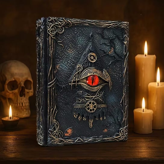 Ekskluzywny Rzeźbiony Notatnik 3D z Motywem Oka Cthulhu - Inna marka ...