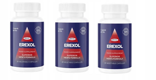 3x Erexol - 30 kaps | Sklep EMPIK.COM