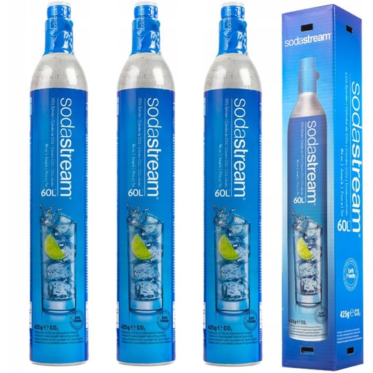 3x Nabój CO2 SodaStream do Saturatora - SodaStream | AGD Sklep EMPIK.COM