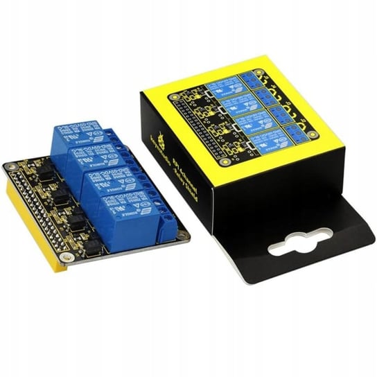 4-kanałowy moduł przekaźnikowy KEYESTUDIO 5V - kompatybilny z Raspberry Pi - Inna marka | Sport ...