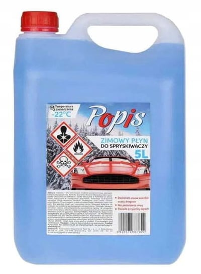 4× Plyn do spryskiwaczy Popis Task 5 l zimowy - POPIS | Motoryzacja EMPIK