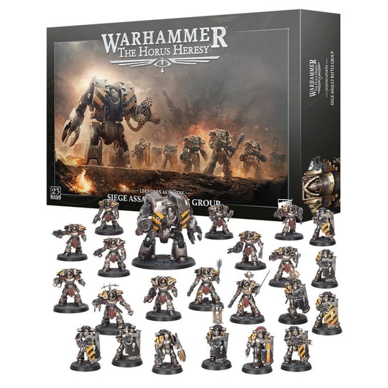 Siege Assault Battle Group Legiones Astartes, Warhammer Horus Heresy ...
