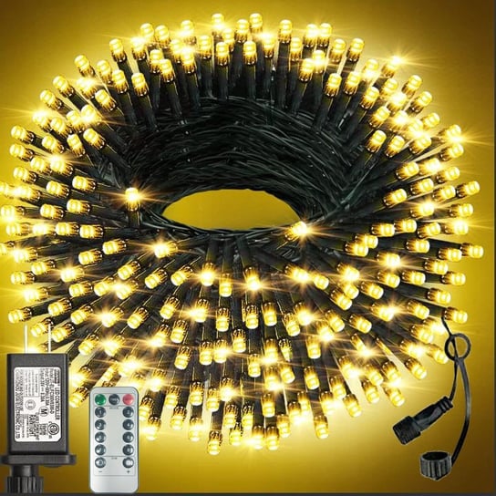 ŁAŃCUCH ŚWIETLNY LED 50 M 1000 DIOD LED WODOSZCZELNY BEZPRZEWODOWY ...