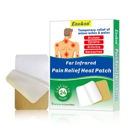 PLASTRY PRZECIWBÓLOWE NA BÓL PLECÓW 6SZ FAR INFRARED 8x12cm Z ...