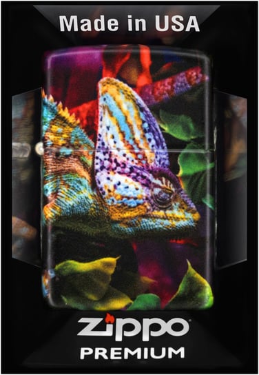 Zestaw ZIPPO Zapalniczka CHAMELEON DESIGN Prezentowy No6 - Inna marka ...