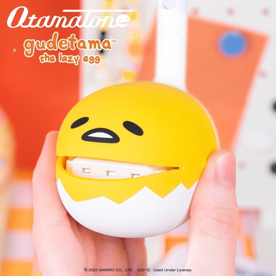 Otamatone Specjalna edycja Sanrio (Gudetama) - zabawny elektroniczny ...