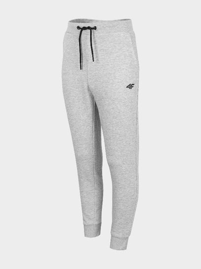4F, Spodnie dresowe joggery chłopięce, HJZ22-JSPMD001, Szary, Rozmiar ...