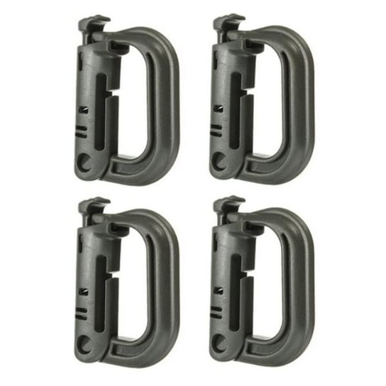 4x KARABIŃCZYK UCHWYT MOLLE GRIMLOCK D-RING TAKTYCZNY ZIELONY - Inna ...