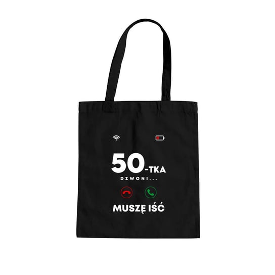 50-tka dzwoni, muszę iść - torba na prezent - Koszulkowy | Sklep EMPIK.COM