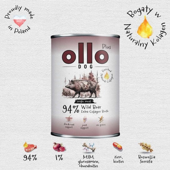 Ollo Plus Kolagen Dzik 800g - OLLO | Sklep EMPIK.COM