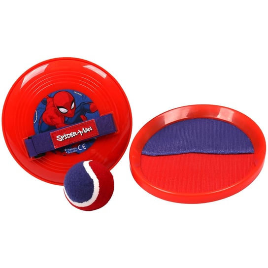MARVEL Spider Man CATCH-BALL Łapanie piłki w tarcze, RZUCAJ ŁAP ...