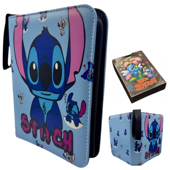 55 Czarnych Kart + Album Na 400 Kart Lilo I Stich Klaser Segregator ...