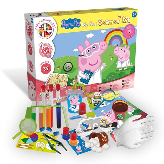Science4you - Moja pierwsza skrzynka eksperymentalna ze świnką Peppa ...