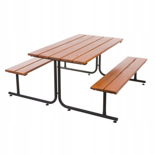 59819 Ławka biesiadna stół piknikowy PATIO 172 x 150 x 73 cm - Patio ...