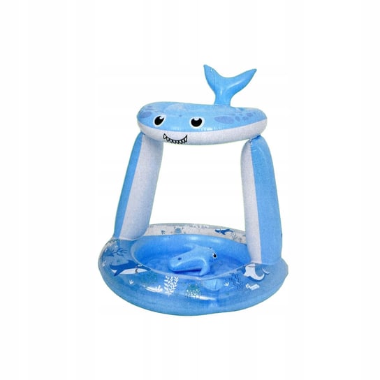 SunClub Shark Canopy Pool Basen dla małych dzieci z daszkiem REKIN ...