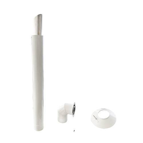 60/100 Zestaw wylotu bocznego Immergas (malowany biały RAL 9016) SPIROFLEX SX-TD60/100PAKBIM-B ...