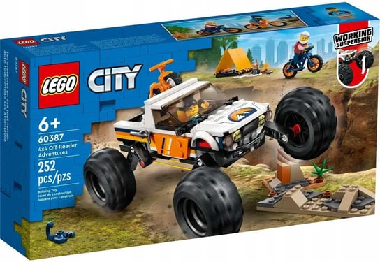 60387 - Lego City - Przygody Samochodem Terenowym Z Napędem 4X4 - LEGO ...