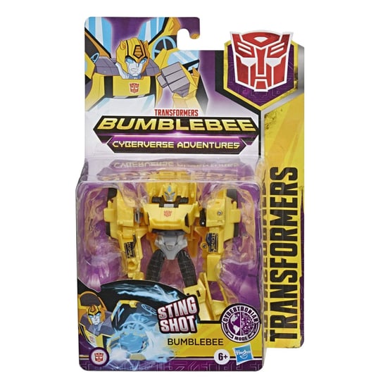 Transformers Bumblebee Cyberverse Adventures Action Attackers Warrior Class Figurka akcji ...