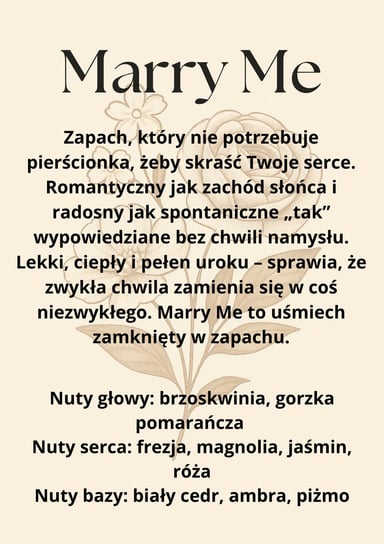 Marry Me / Romantyczna świeca sojowa - 300g - MikoCandle | Sklep EMPIK.COM