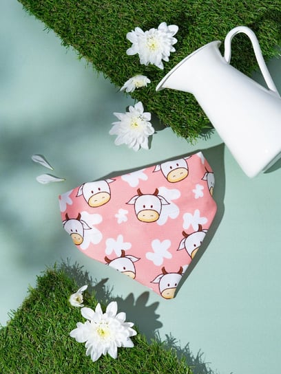 Bandanka apaszka bandama chustka dla psa WODOODOPORNA krówki M/L - Inna ...