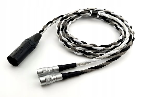 Kabel do Mr SPEAKERS / DAN CLARK ręcznie wykonany zbalansowany XLR4 PIN ...