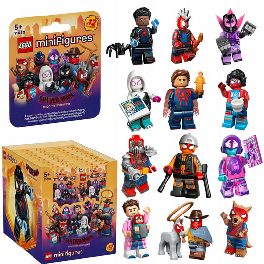 71050 - LEGO Minifigures - Spider-Man: Poprzez multiwersum - 36 szt ...