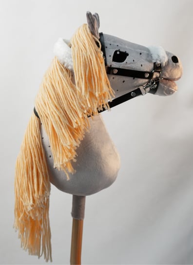ZESTAW HOBBY HORSE KOŃ NA KIJU A3 + PRZESZKODA DO SKAKANIA 120 CM ...