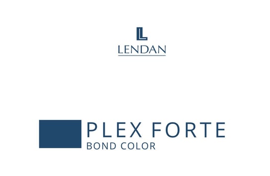 LENDAN Farba do włosów BOND COLOR Plex Forte 7/9 Średni Fioletowy Blond ...