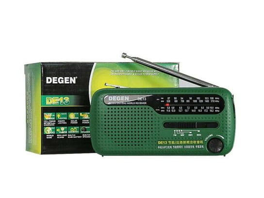 Miniradio Degen DE13 zielony p - Degen | Sklep EMPIK.COM