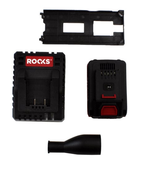 WYRZYNARKA 500-3000 RPM 19 MM KOMPLET Z AKUMULATOREM 2AH ROOKS 20V AQ ...