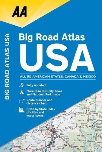 AA Big Road Atlas USA - Opracowanie zbiorowe | Książka w Empik