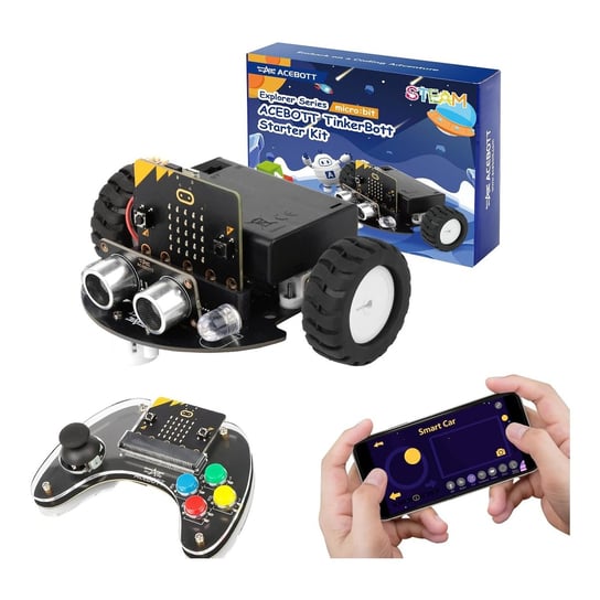 ACEBOTT QD024 TinkerBott Zestaw Robotyczny Micro:bit V2 - Inna marka ...