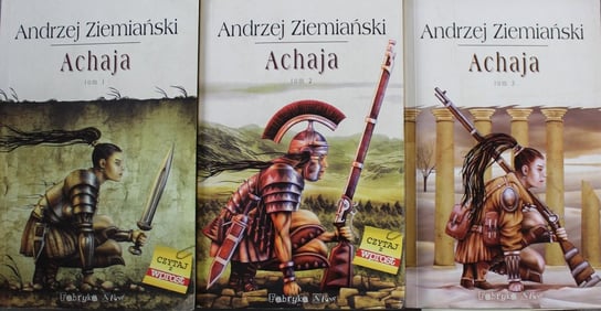 Achaja Tom I do III - W opisie | Książka w Empik