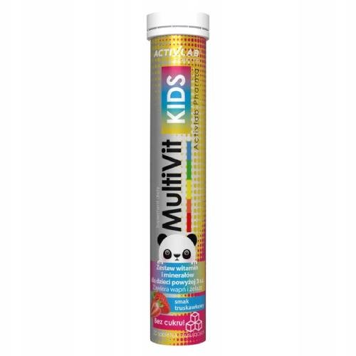 ACTIVLAB MultiVit Kids smak truskawkowy | Sklep EMPIK.COM