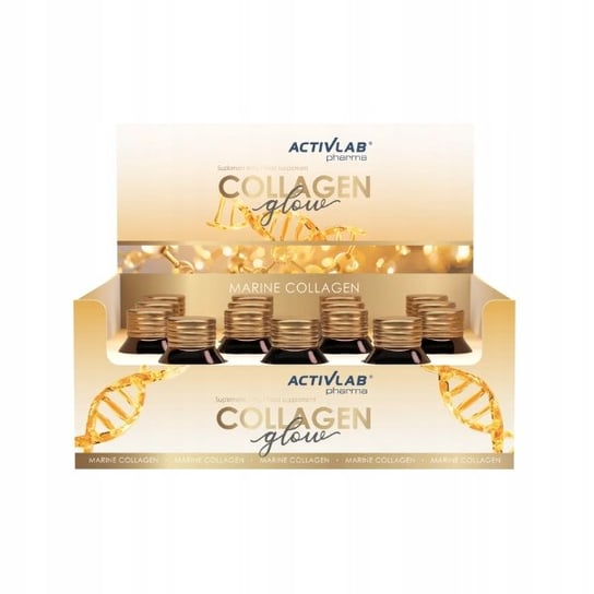 Activlab Pharma, Collagen Glow 10 000mg kolagen, niacyna, ryboflawina ...