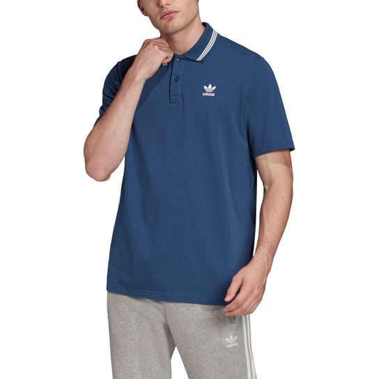 Adidas, Koszulka męska, PIQUE POLO NMA FM9953, granatowy, rozmiar S ...