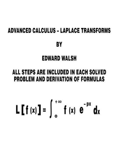 Advanced Calculus - Walsh Edward | Książka w Empik
