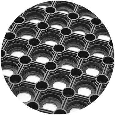 Wycieraczka Ażurowa Z Gumy Plaster Miodu 40X60 Cienka - KONTRASTO ...