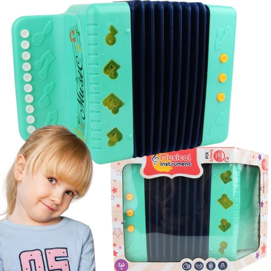 AKORDEON DLA DZIECI INSTRUMENT MUZYCZNY MUZYKA - Inna marka | Sklep ...