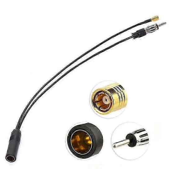 Aktywny kabel antenowy DAB+FM/AM SMB, rozdzielacz antenowy Din, konwerter antenowy, adapter ...
