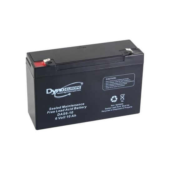 Akumulator kwasowo-ołowiowy 6v-10ah 151x50x101mm - Perel | Sklep EMPIK.COM