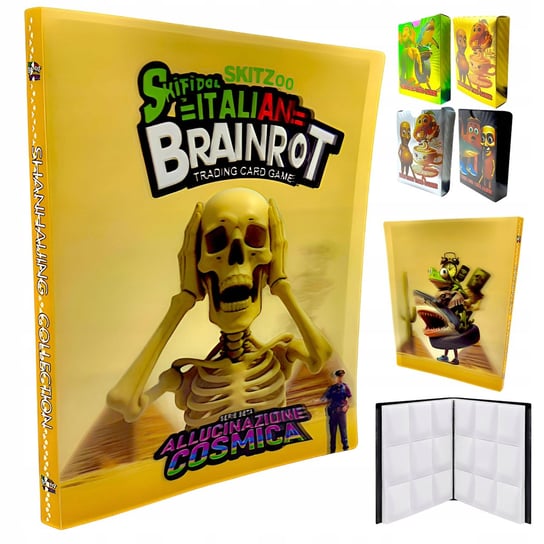 Album Na 432 Karty Brainrot + 55 Kart Kolekcjonerskich Tcg - Inna marka ...